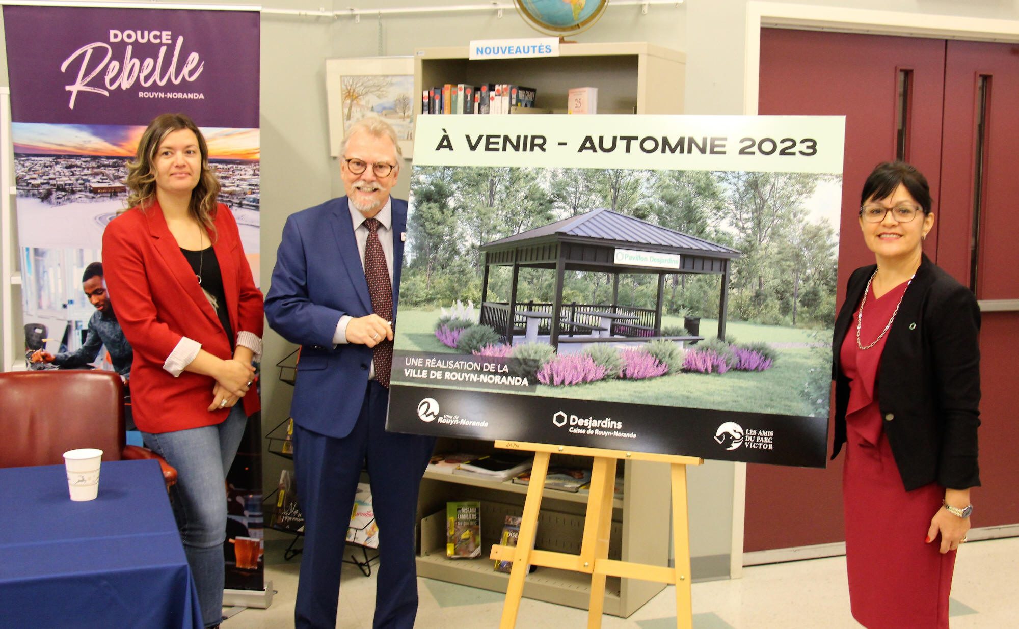 Le pavillon Desjardins au parc Victor en 2023 | Nouvelles | Journal ...