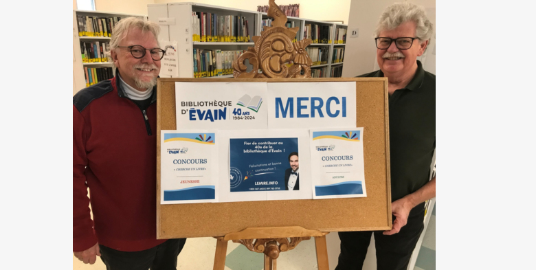 Trois activités marquantes pour le 40e anniversaire de la Bibliothèque ...